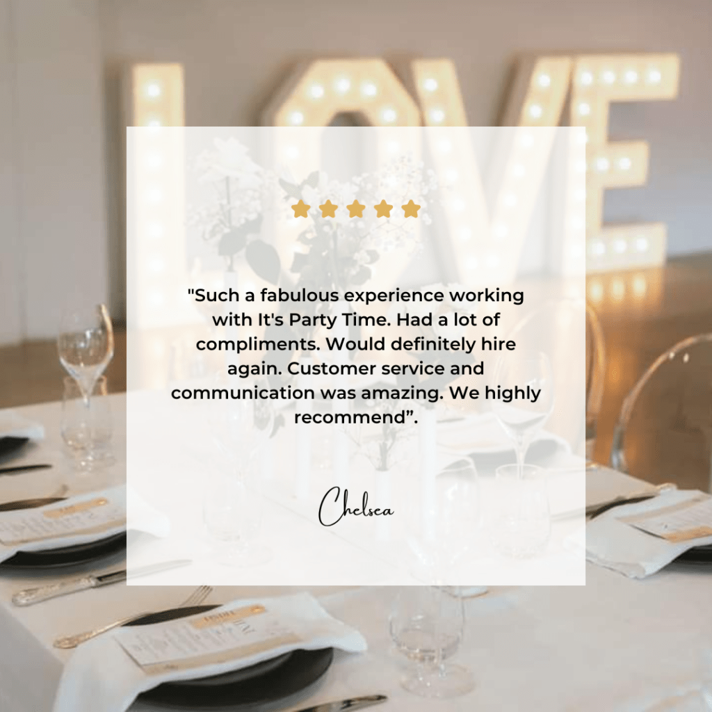 It's Party Time – Event Hire