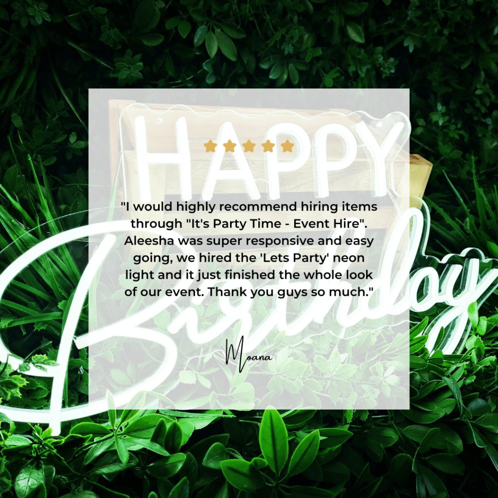 It's Party Time – Event Hire